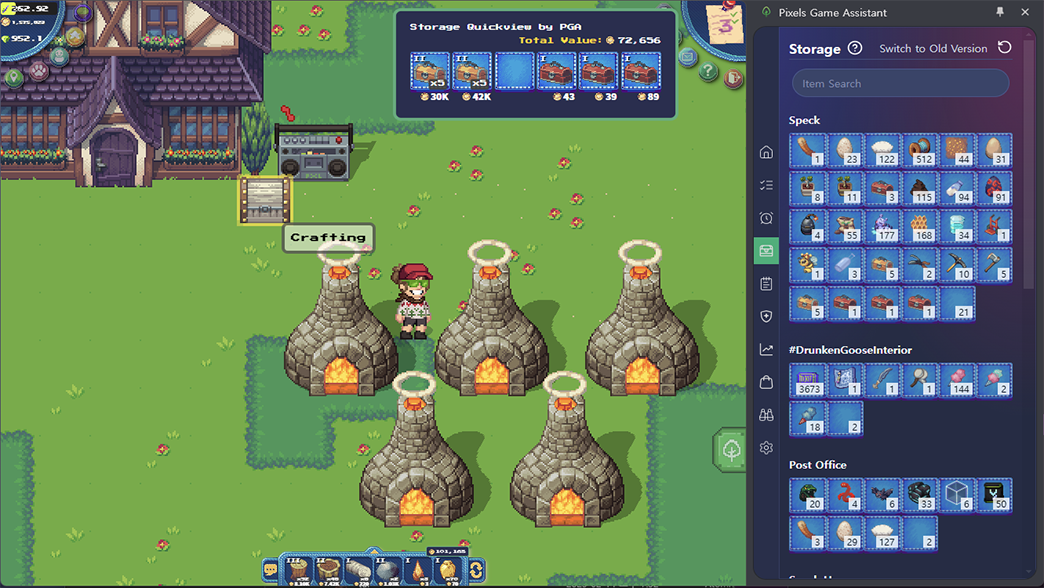 Pixels Web Assistant | Pixels Player & Market Analytics Portal