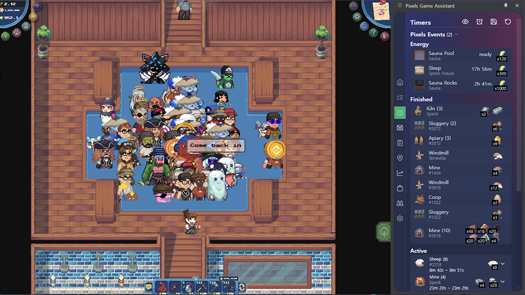 Pixels Web Assistant | Pixels Player & Market Analytics Portal